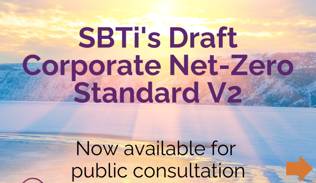 SBTi udgiver første udkast til ny Corporate Net Zero Standard - ESG Danmark