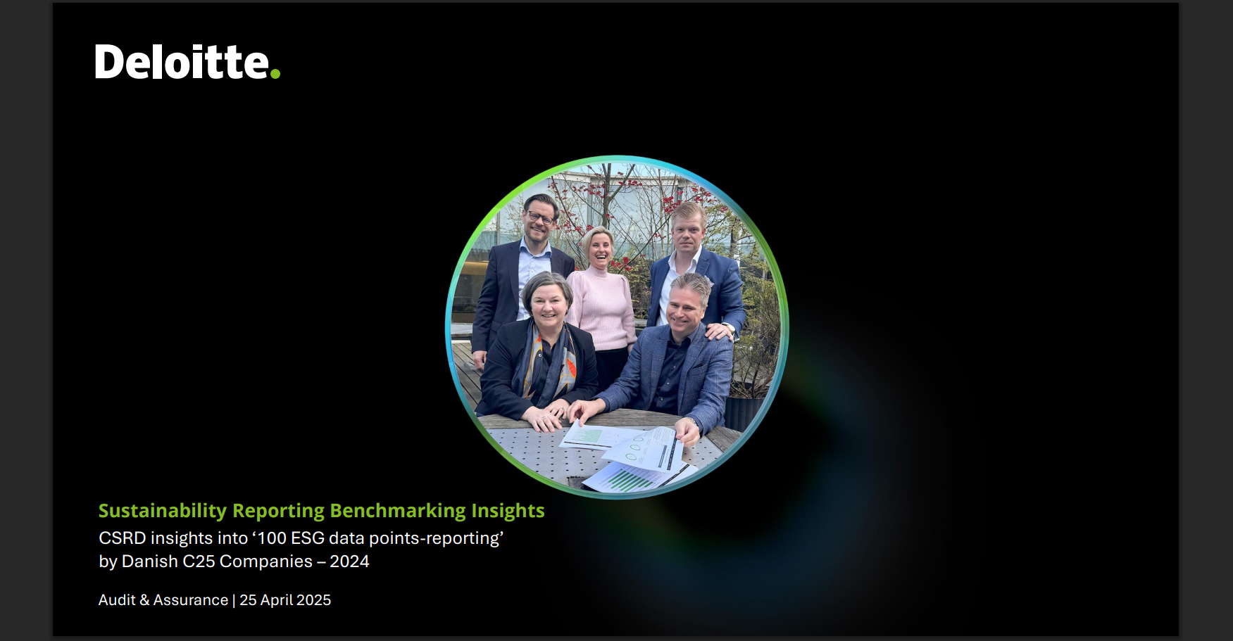 Deloitte: Analyse af ESG-rapporteringen fra de danske C25 ...